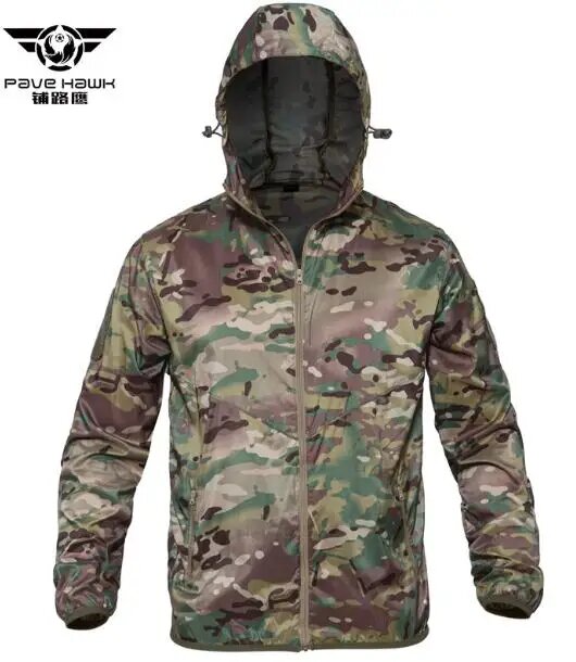 Летняя легкая портативная тактическая куртка, Мужская дышащая Солнцезащитная тонкая толстовка с капюшоном, кожаные водонепроницаемые куртки L, cp