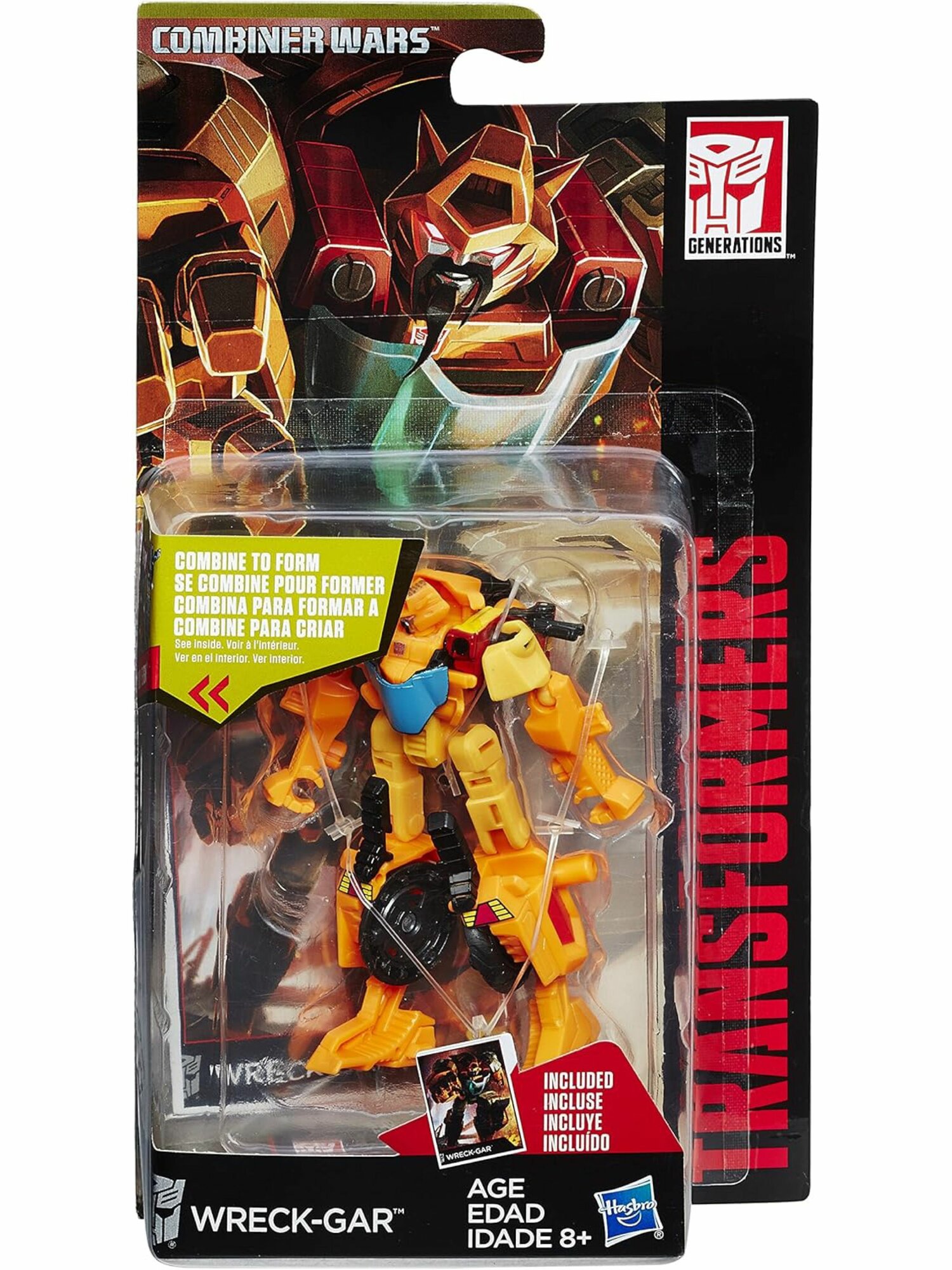 Трансформер "WRECK-GAR", высота 9 см, Transformers Legends Class, HASBRO