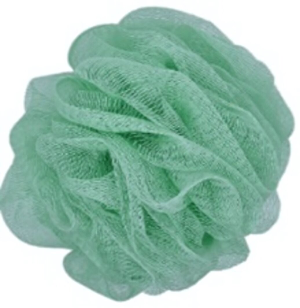 Мочалка для тела полипропиленовая шар «Lappy», мятный цвет, 50 гр, удобство и качество