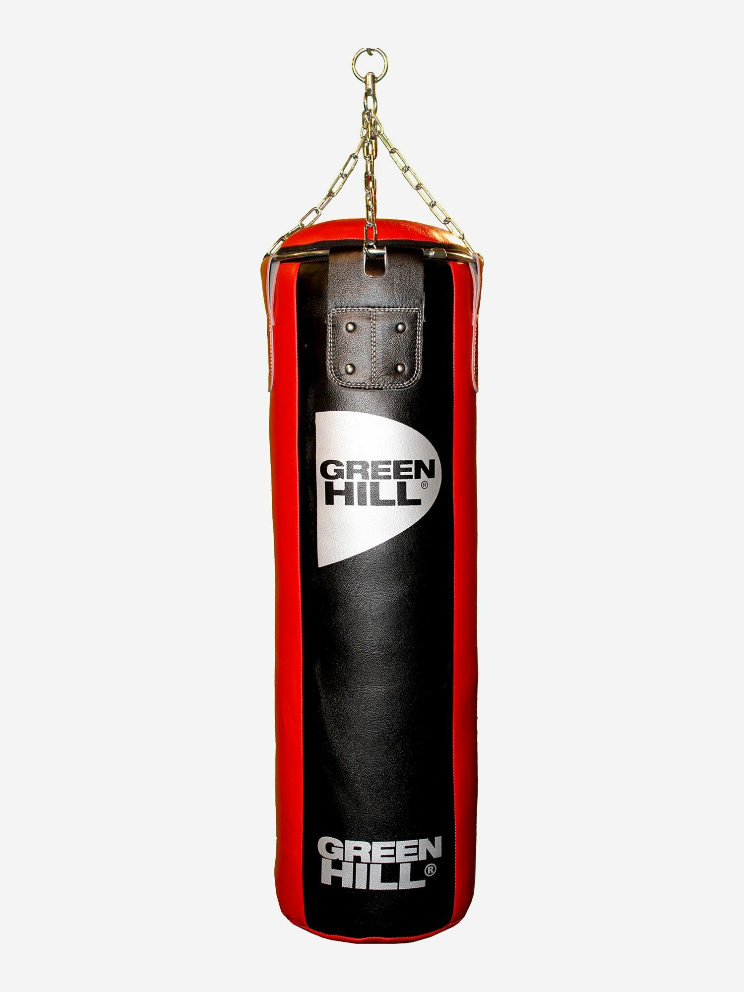 Набивной мешок Green Hill, с подвесной системой, песок, диаметр снаряда 35 см, 47кг, красный