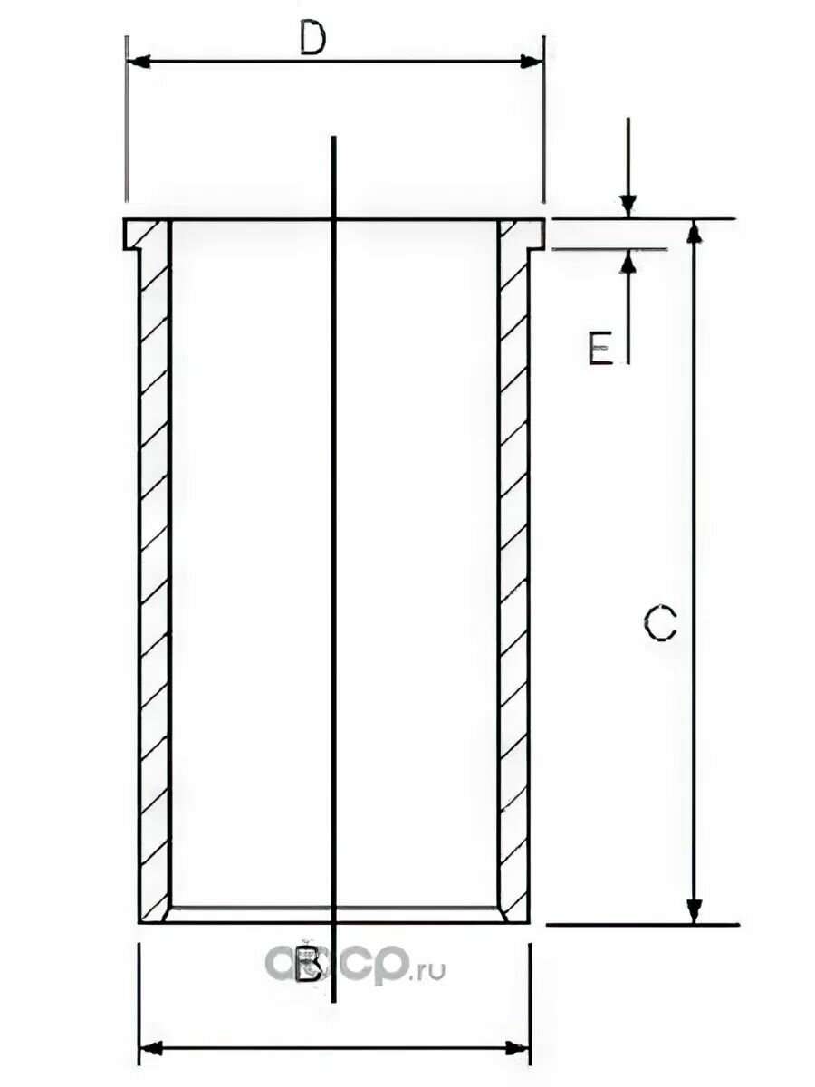 Гильза d80 STD