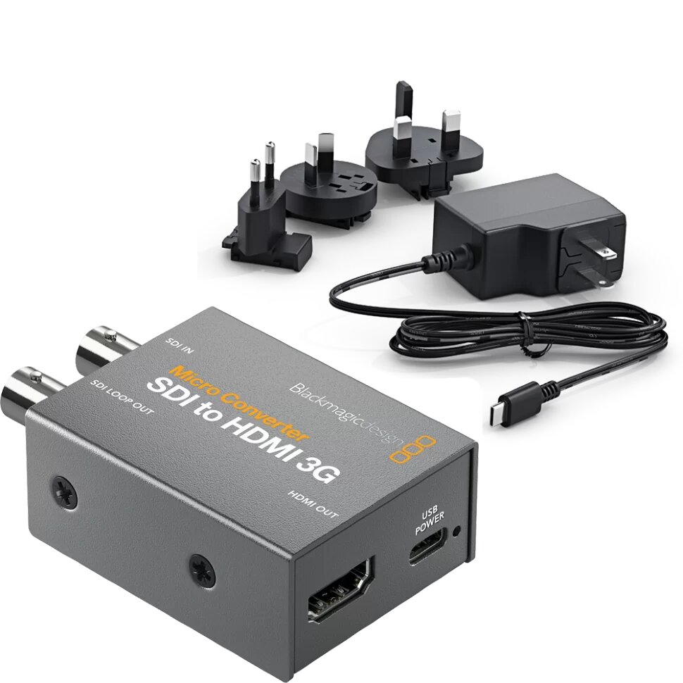 Micro Converter SDI to HDMI 3G wPSU микро-конвертер Blackmagic