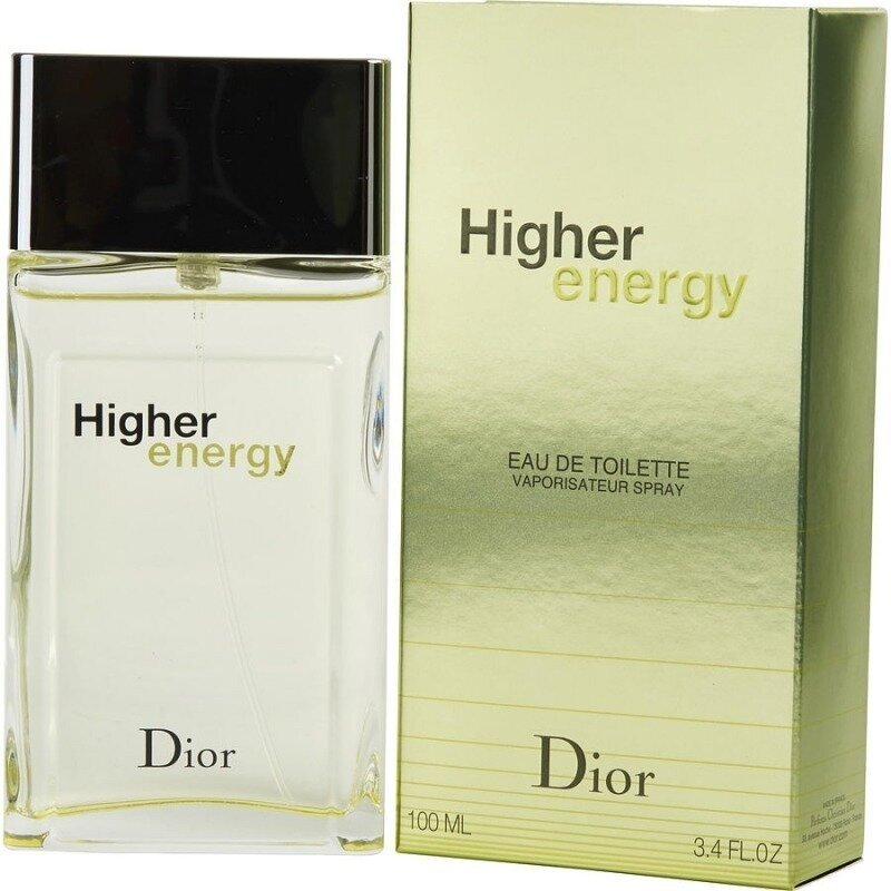 Туалетная вода Christian Dior Higher Energy, мужская, фужерная, 100мл