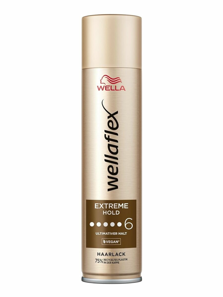 Лак для волос Wellaflex Extreme Hold-6, 250 мл