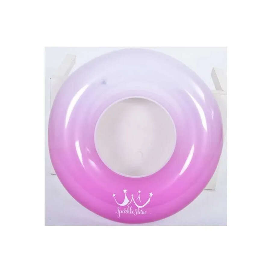 35100 Jilong Круг надувной радужный 9+, 90см. розовый