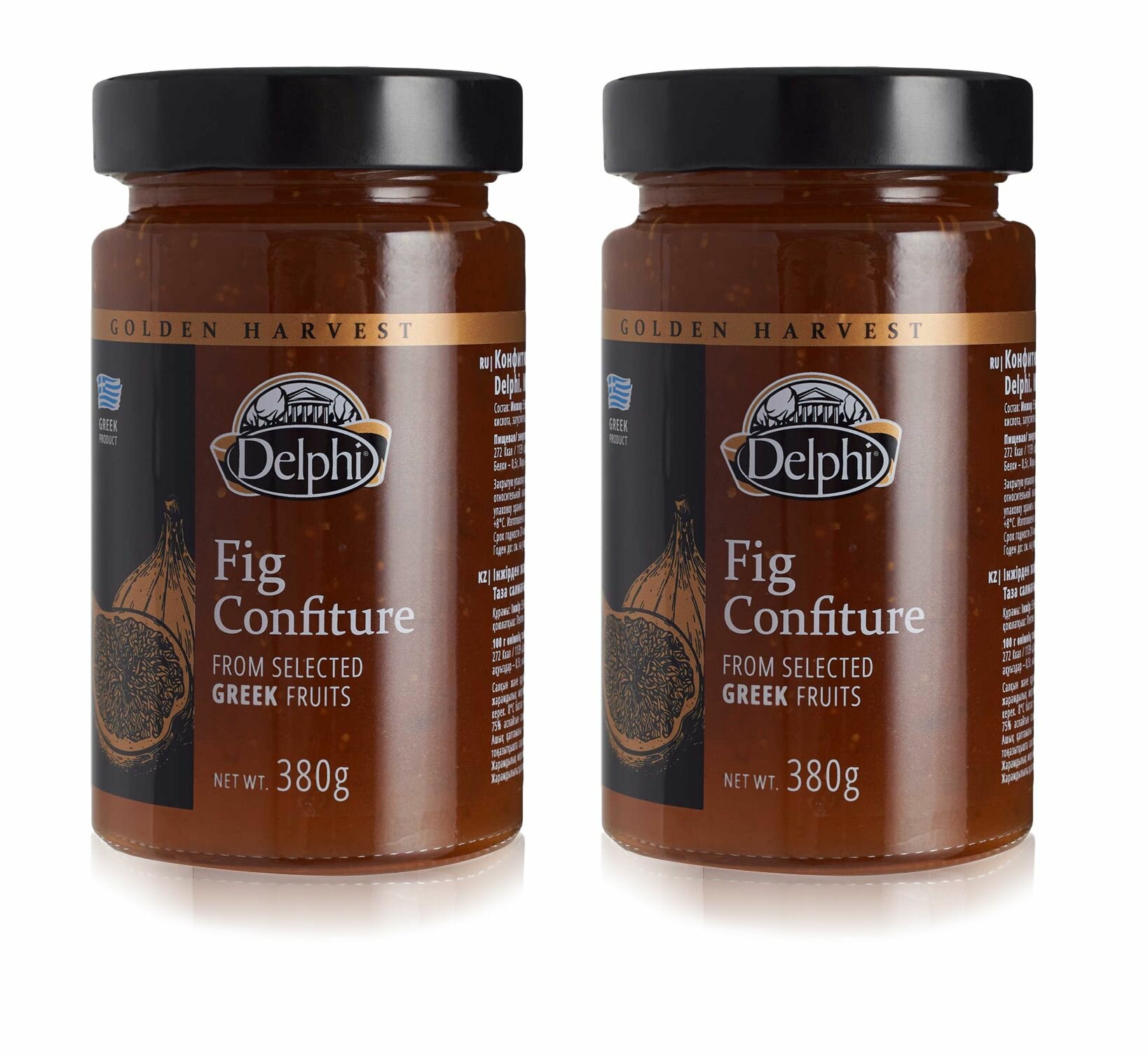 Delphi Конфитюр из Инжира 380гр(Набор из 2шт)
