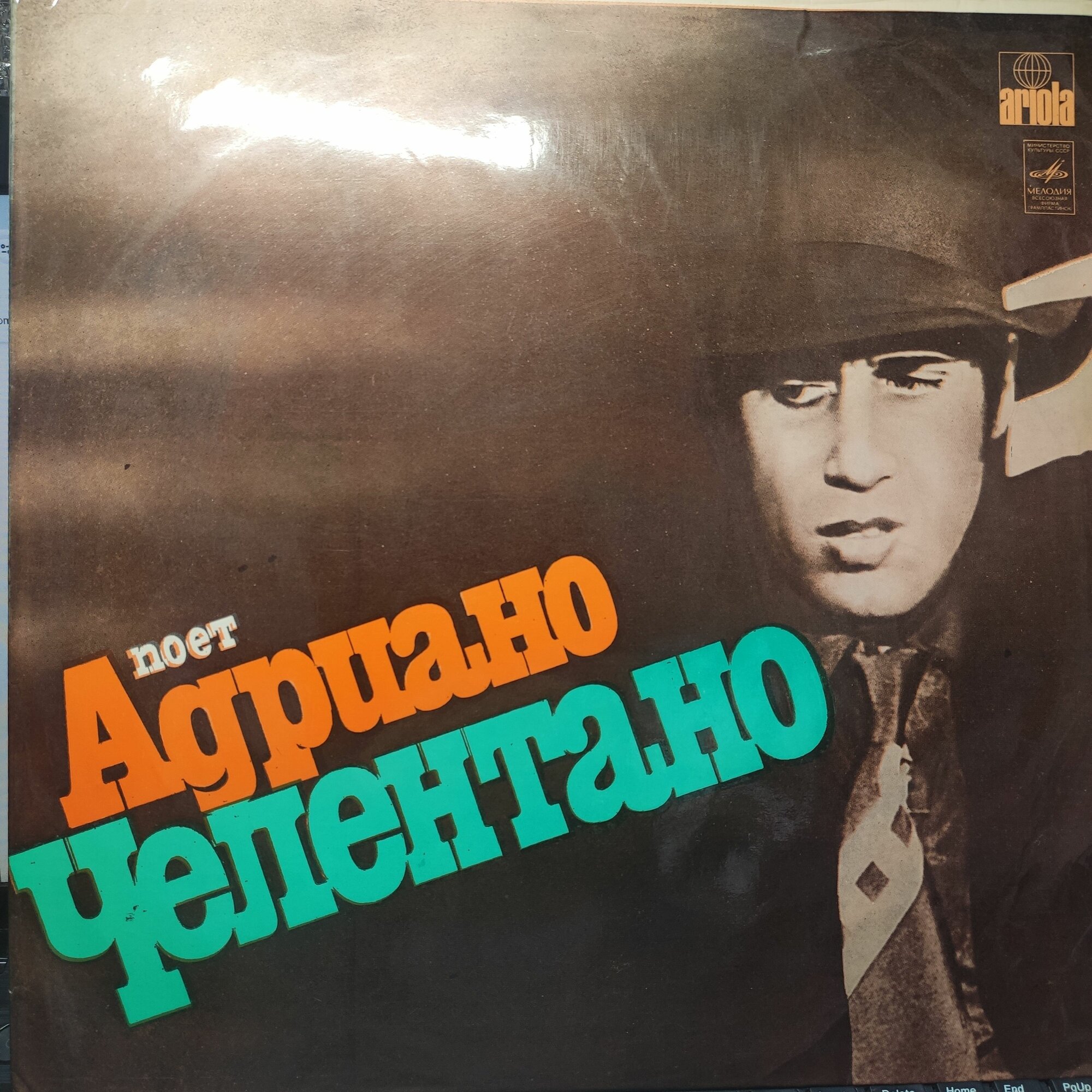 Adriano Celentano - Поет Адриано Челентано (1LP Мелодия, 1981, EX/EX)