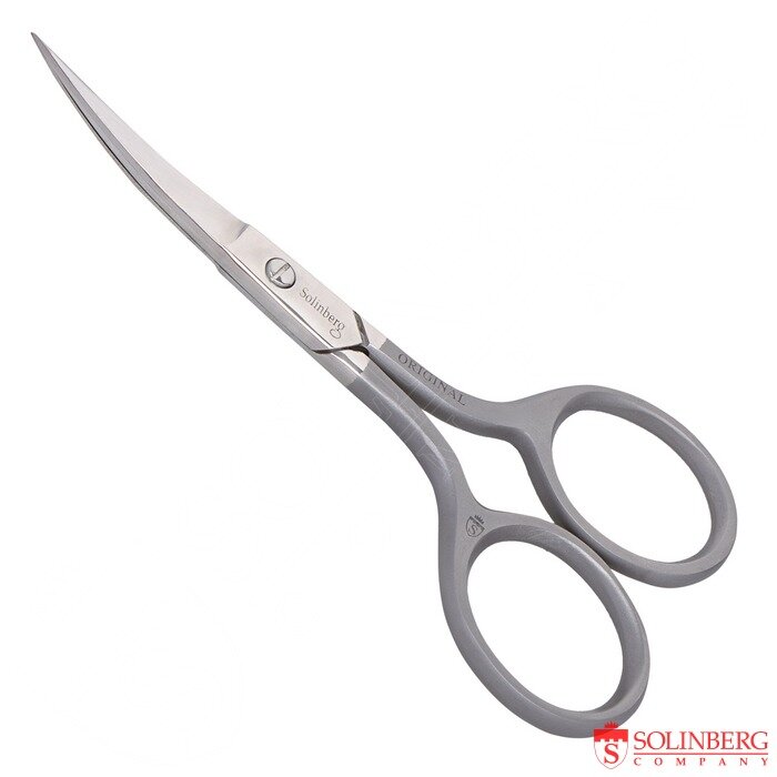 Ножницы маникюрные Solinberg 032 "Classic Line", ногтевые, матовые, лезвия 32мм.