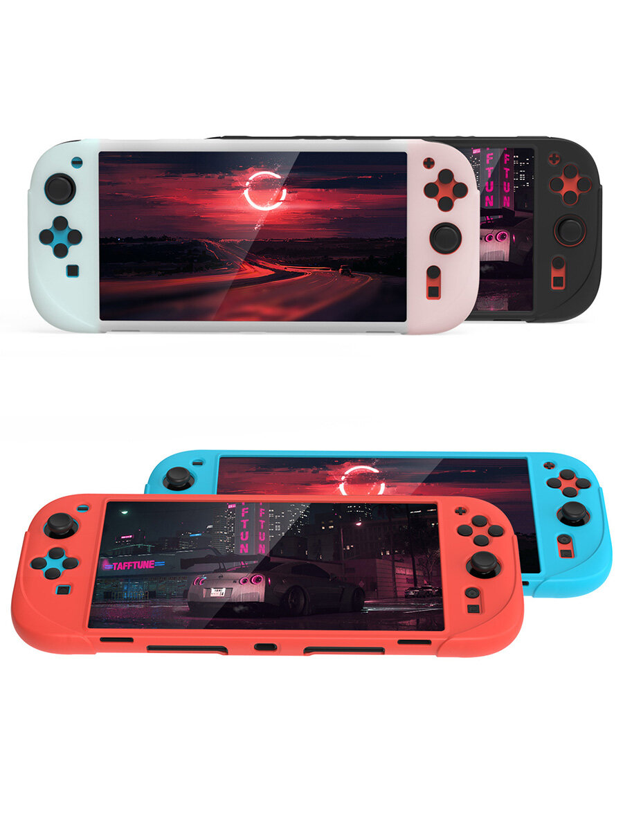 Силиконовый чехол для Nintendo Switch 2 (Dobe TNS-3158) White