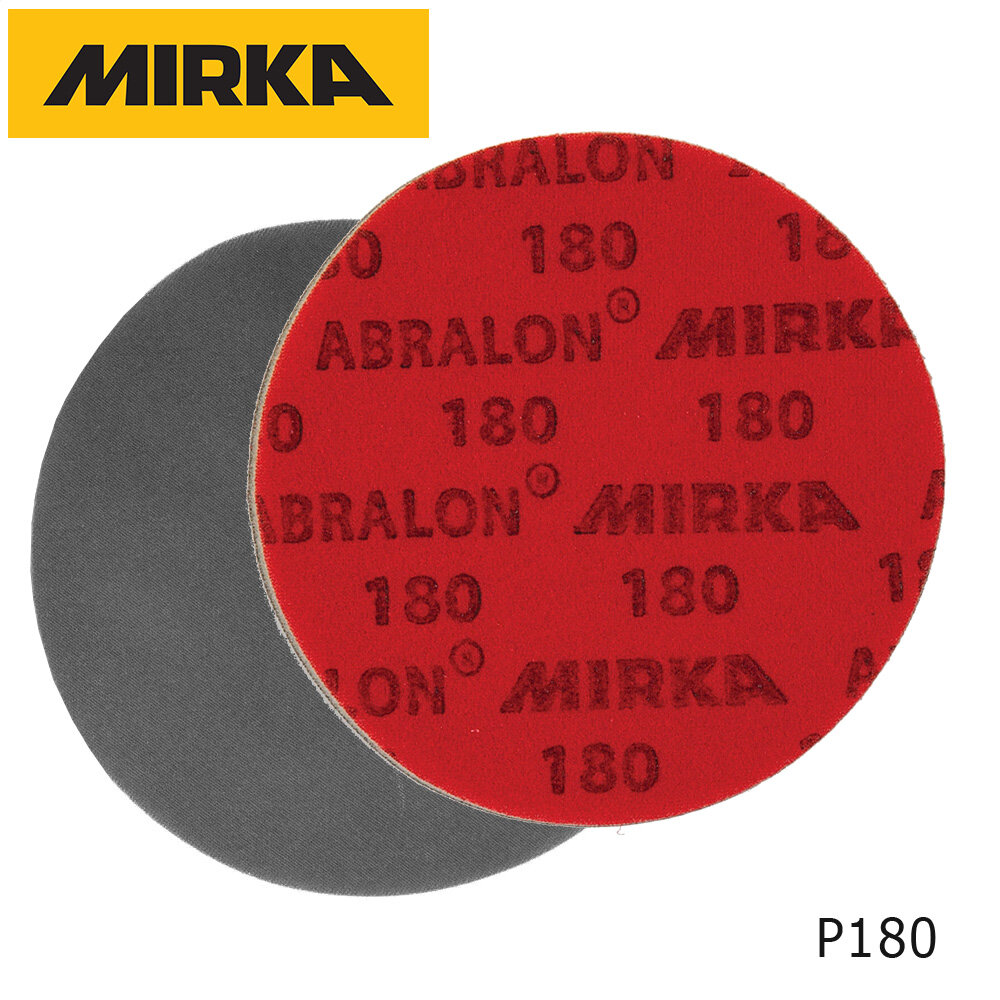 2шт - круг абразивный P 180 150мм ABRALON MIRKA