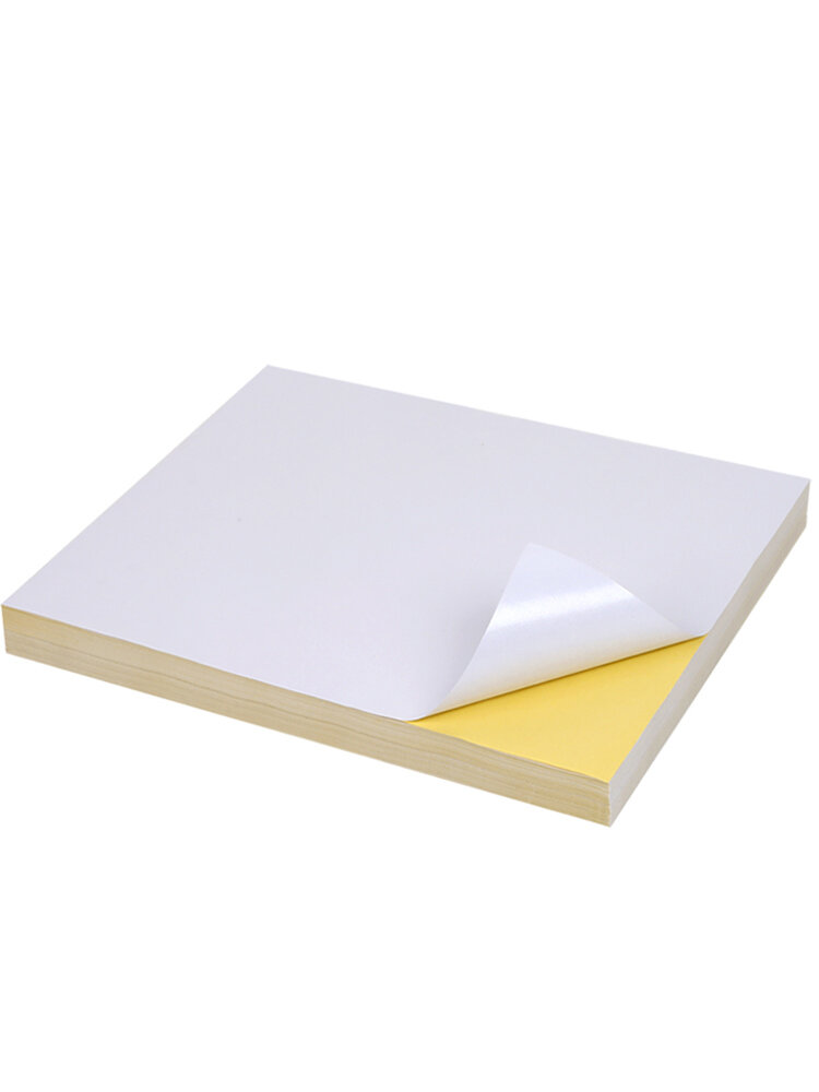 Самоклеящаяся бумага A5, крафт-бумага, светло-коричневая, 100 листов