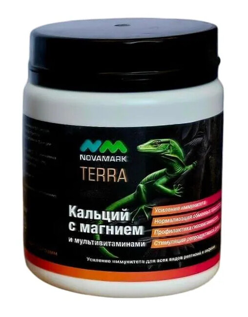 Минеральная добавка NOVAMARK TERRA кальций с магнием и мультивитаминами, 100 г