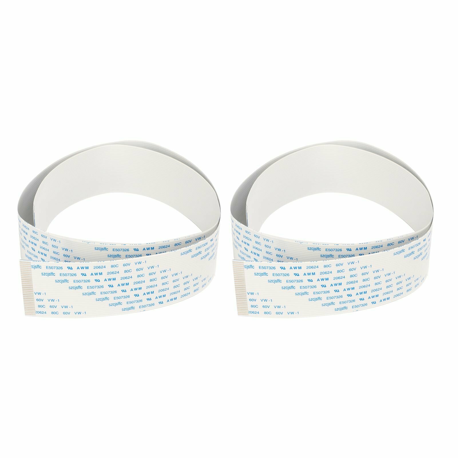 2 шт. гибкий плоский кабель для принтера, высокая передача данных, мягкий, без занимания места