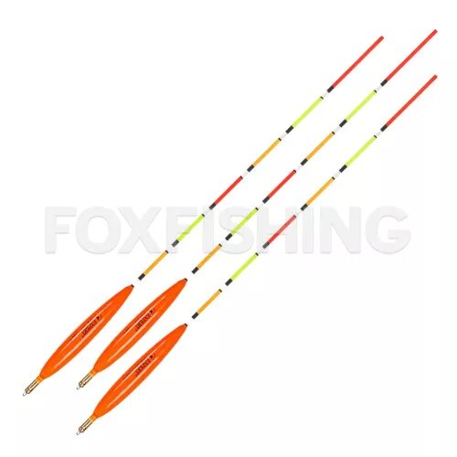 Поплавок Expert 203-55 3+2гр. 32см. 3шт. антенна 2,5мм. /цв. Мультиколор