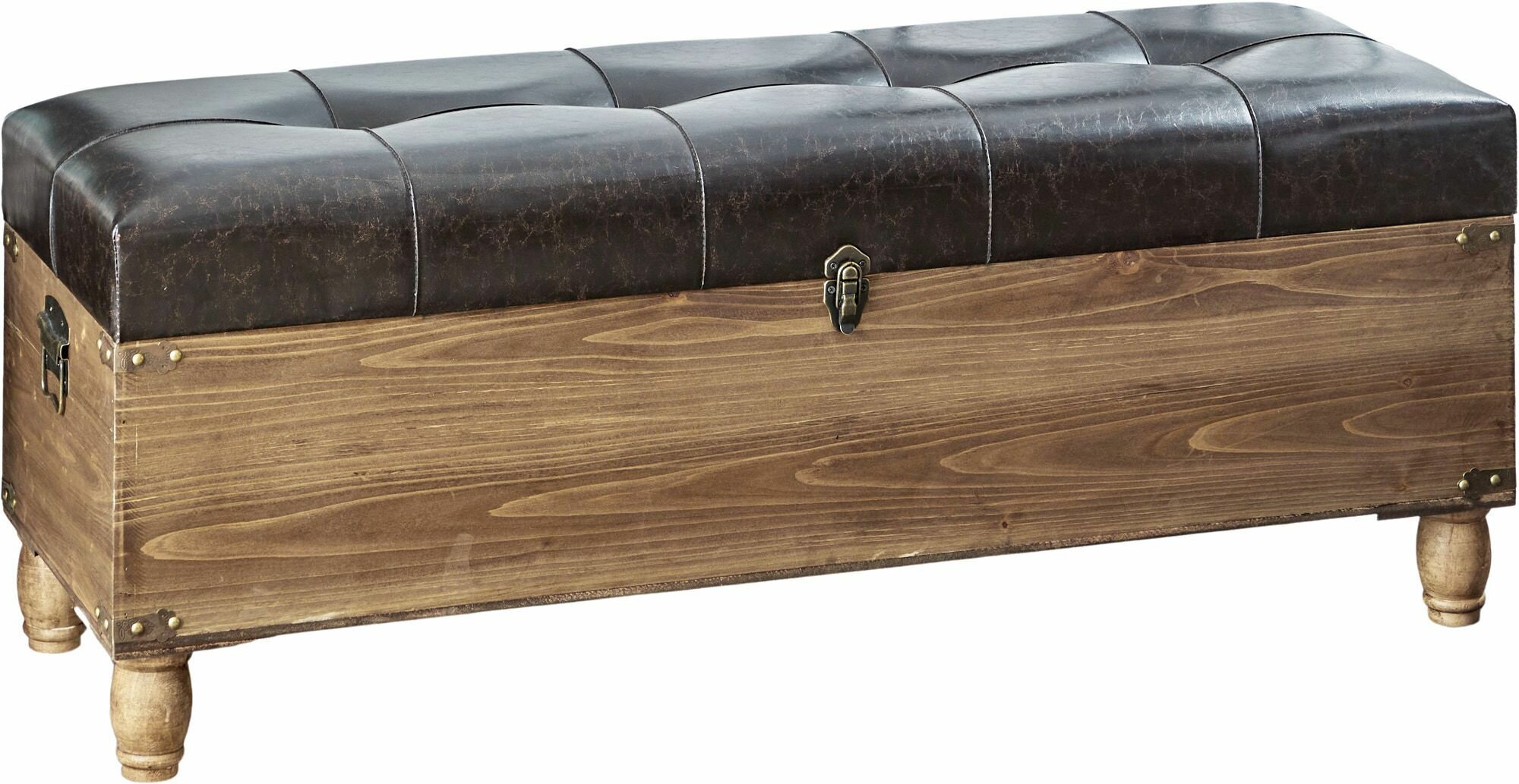 Банкетка-сундук 122х40х46см