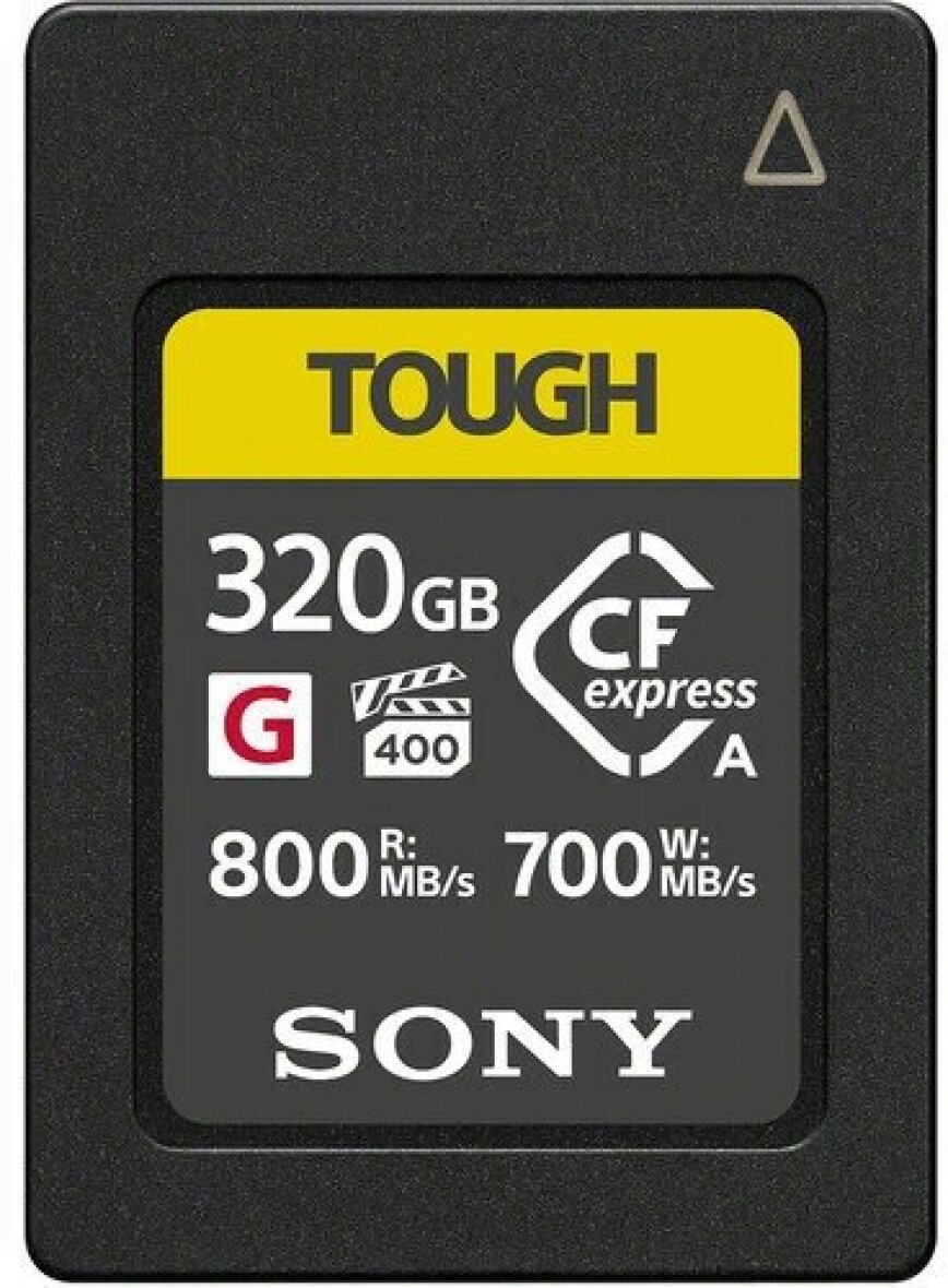 Карта памяти Sony 320GB CFexpress Type A TOUGH Memory Card (CEAG320T)
