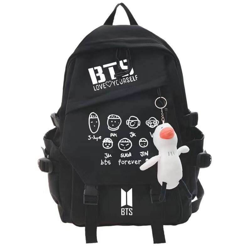 (Hot)BTS школьные рюкзаки Backpack