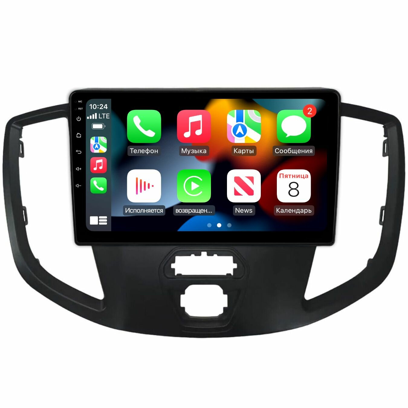 Магнитола CRS-300 Ford Transit 2016-2021 с Android 14 - 4+64Gb память - Carplay - DSP - Кулер