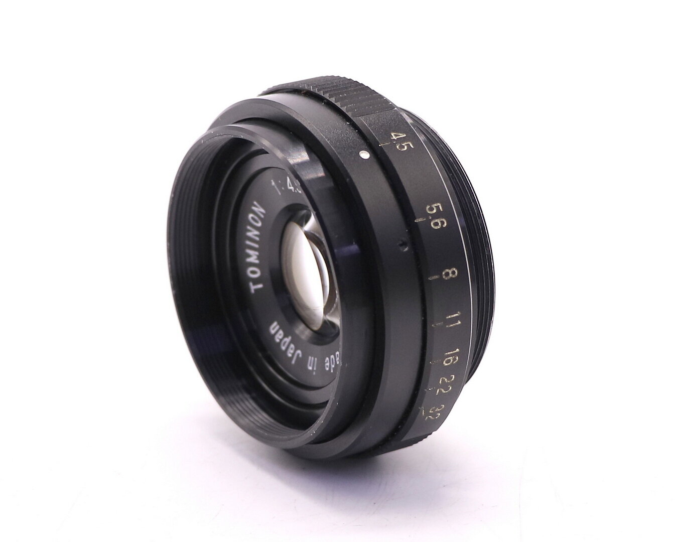 Tominon 50mm f/4.5 макрообъектив (Japan, 1990)