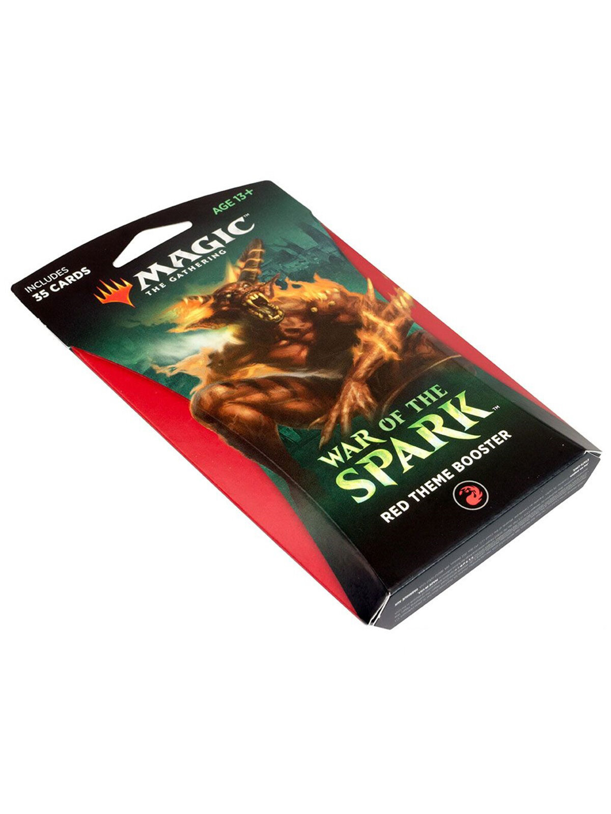 Magic The Gathering: Тематический Красный бустер MTG издания War of the Spark на английском