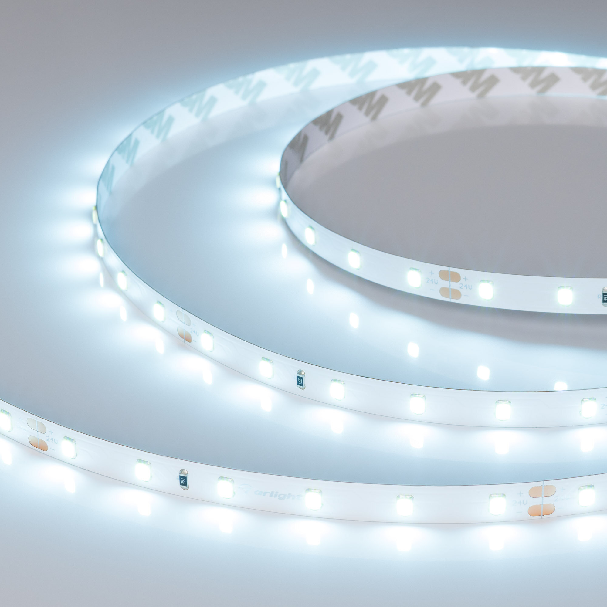 Лента светодиодная Arlight Лента RT-A60-8mm 24V Ice Blue (4.8 W/m, IP20, 5m) (Arlight, -), 5м