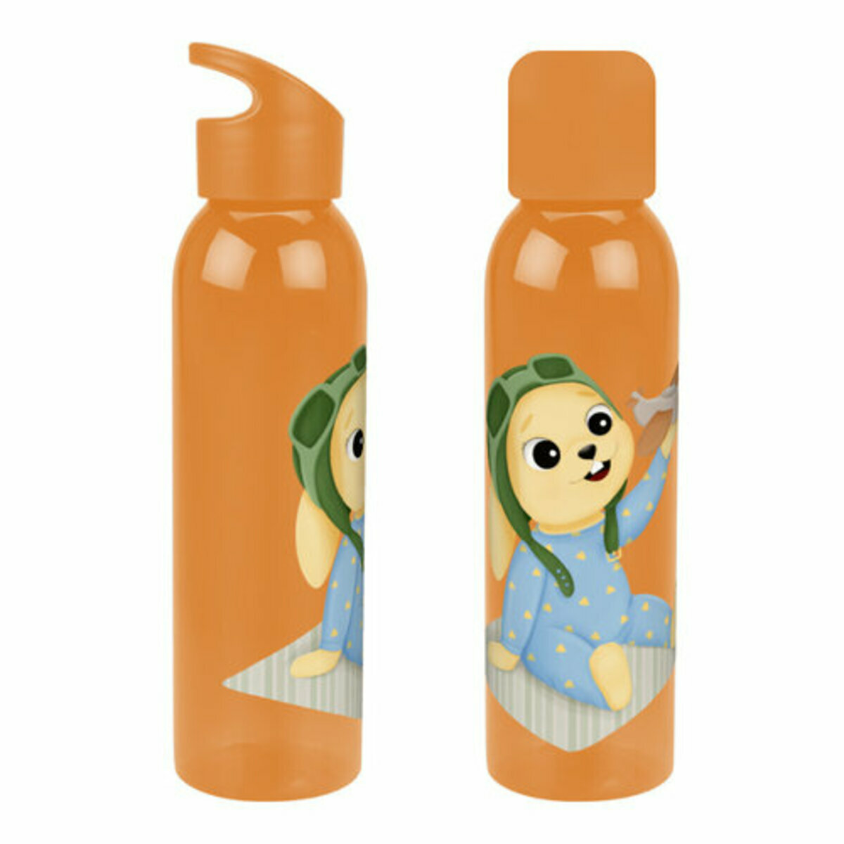 Бутылка для воды «Маленький пилот» (оранжевый)