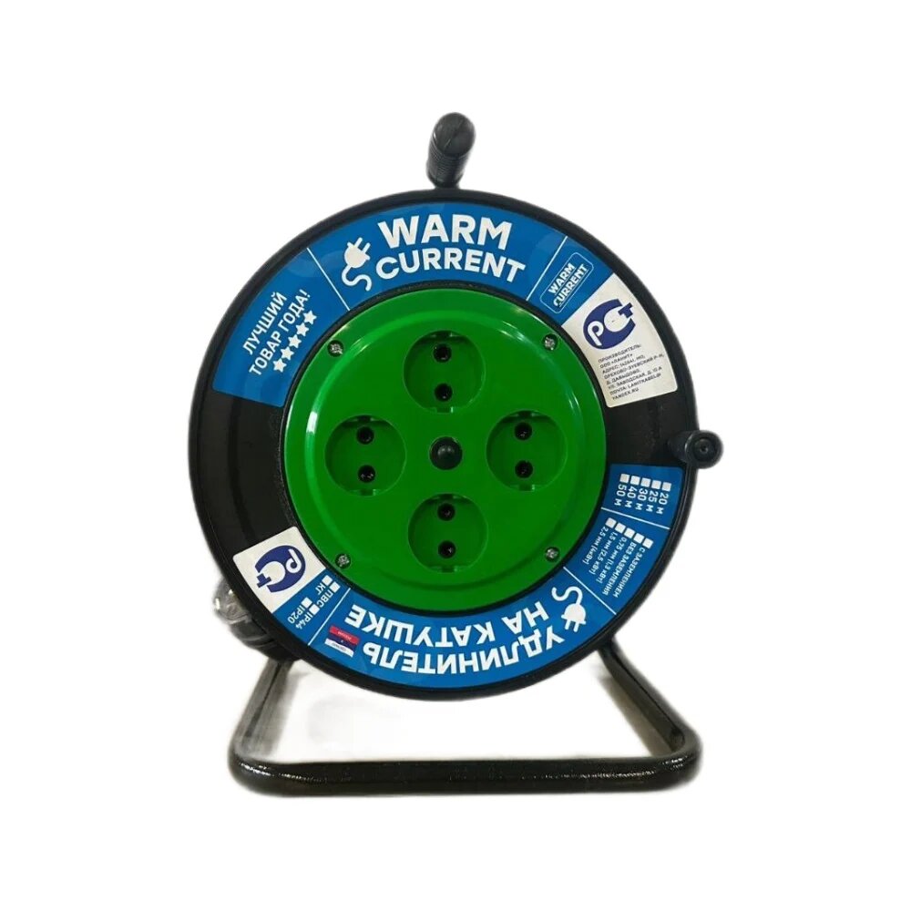 Удлинитель на катушке ООО Ланит КГтп-хл 50м 2x2.5 KATY050