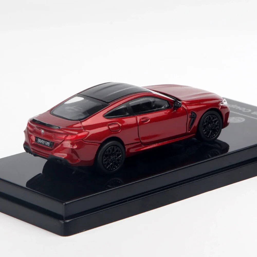 Модель BMW M8 Coupe синего цвета 1:64 HAIYUANSINUO, Темно-синий