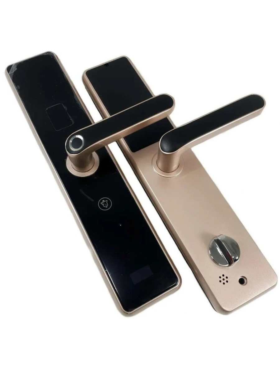 Умный дверной замок/отпечаток, пароль, ключи, карта/ умный замок с врезным механизмом "В".