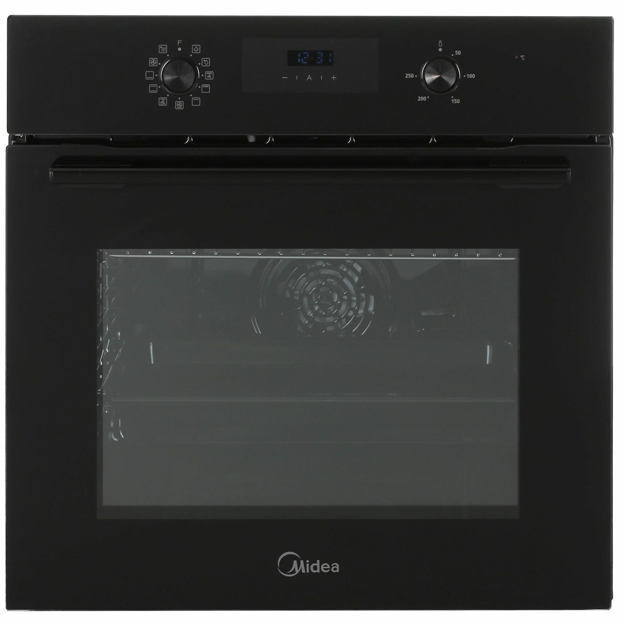 Электрический шкаф Midea MO69103GB, гидролизная очистка, 11 режимов, сенсорное управление