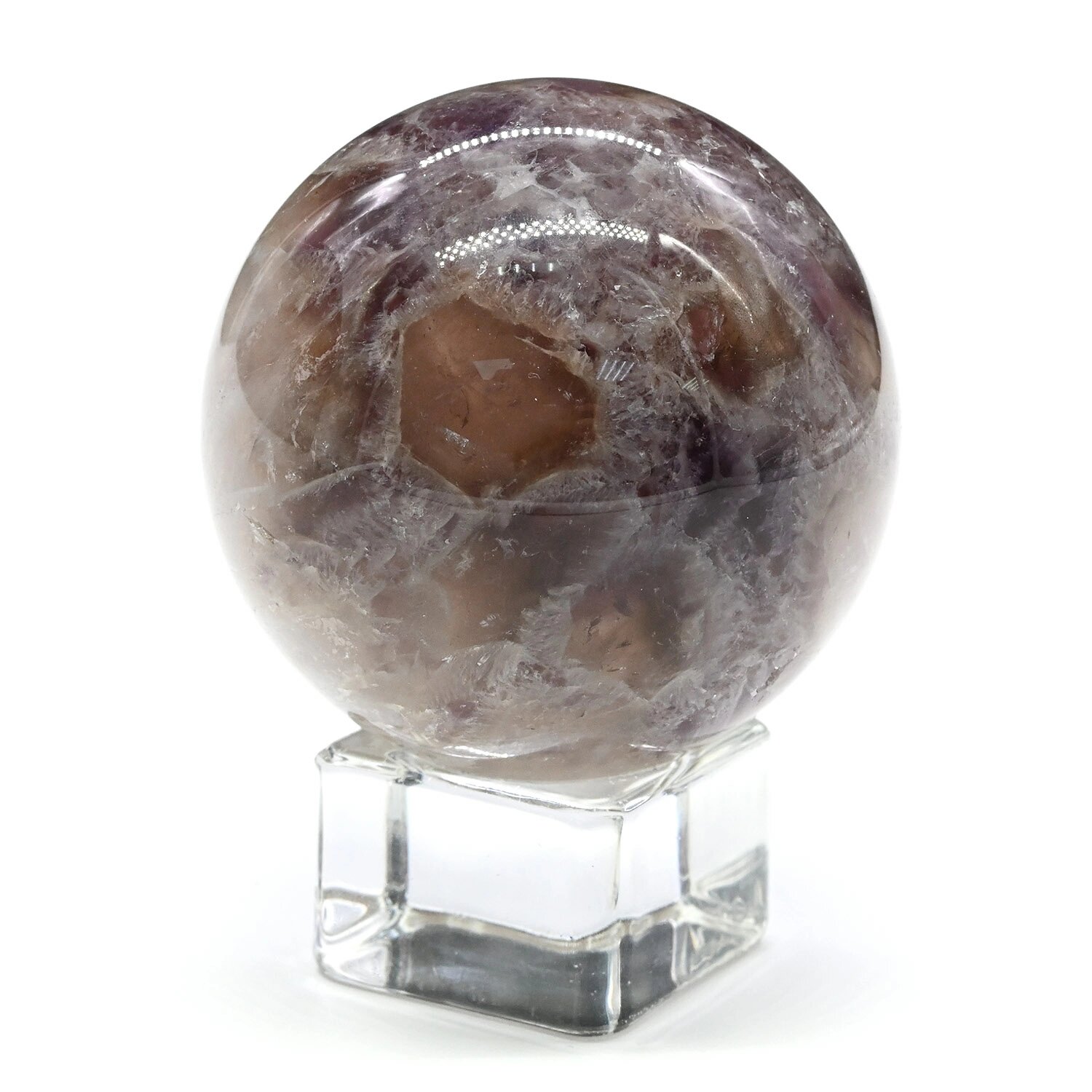 Шар из аметиста, диаметр 48мм, 154г .