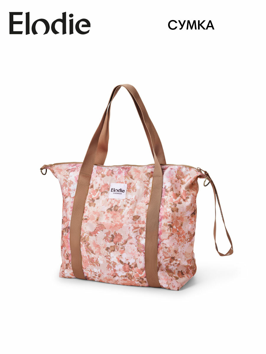 Сумка для коляски Elodie Soft Shell River Rose, с креплением и матрасиком