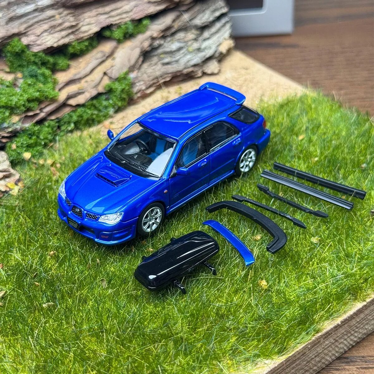 Furuya 1:64 Subaru Impreza WRX STi 9 Легковая модель автомобиля