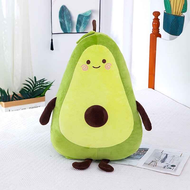 Long plush avocado pillow perfect christmas gift for girls boys