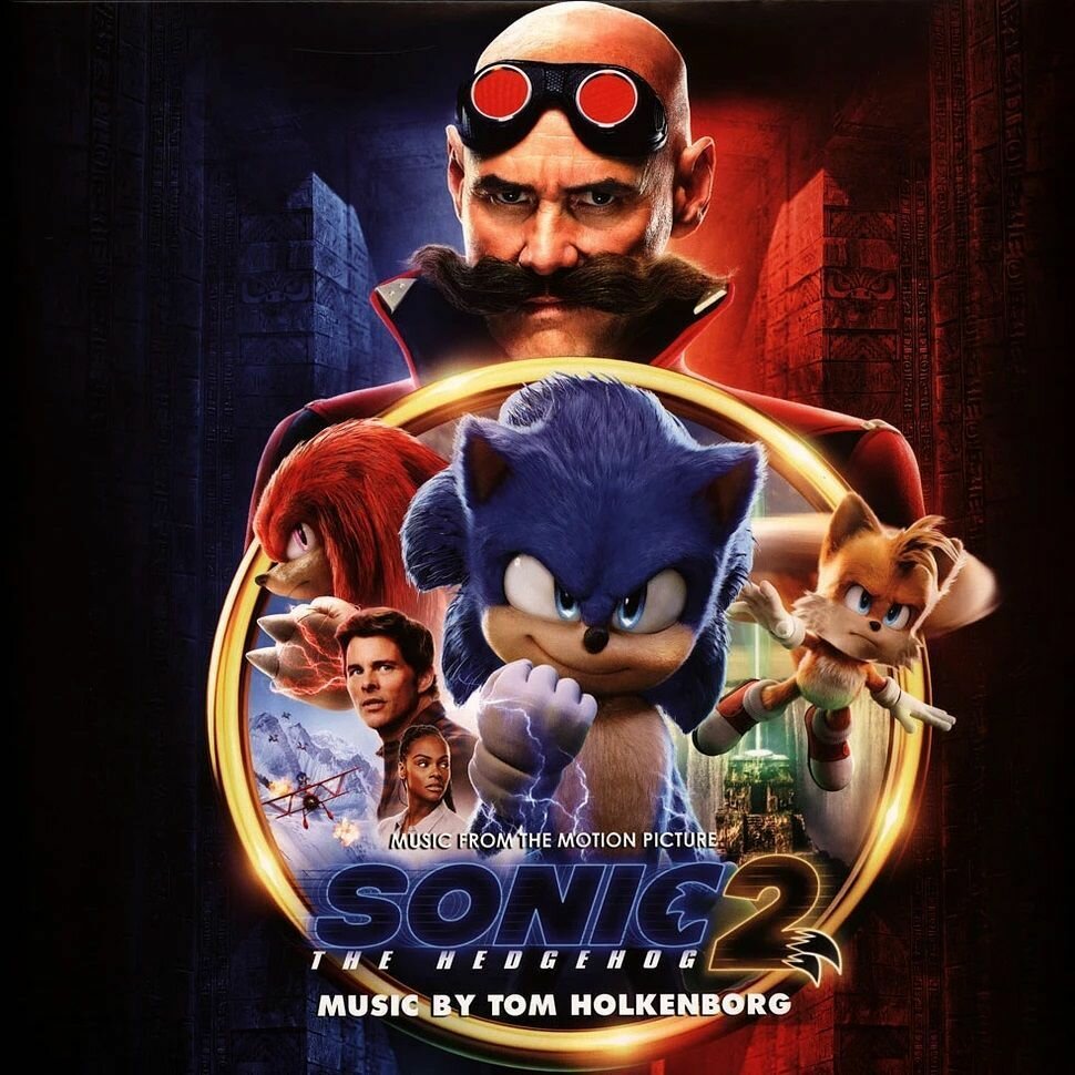 Виниловая пластинка Junkie XL (Tom Holkenborg) Sonic The Hedgehog 2 (Sonic & Robotnik / Knuckles & Tails Split Vinyl)