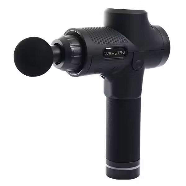 Массажер Weastro "Massage Gun", перкуссионный, лимфодренажный, 30 режимов, черный