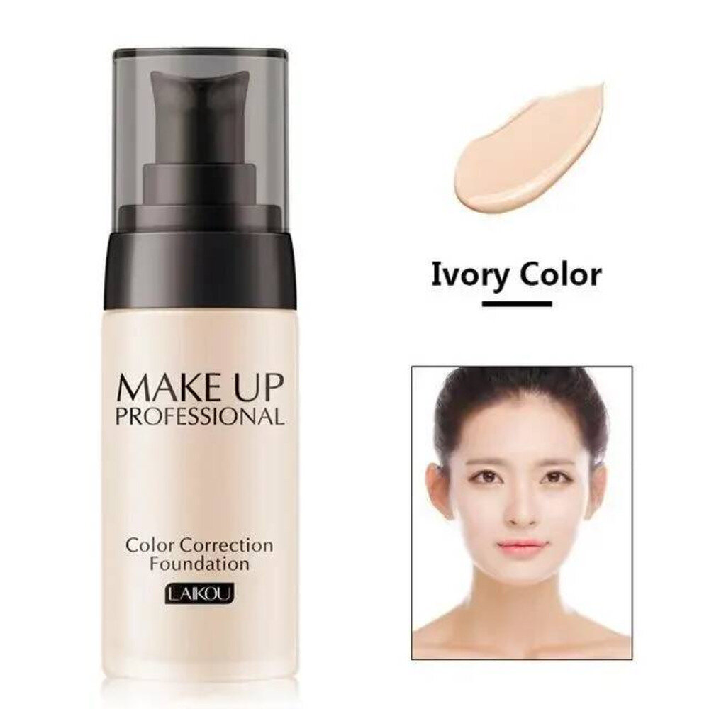LAIKOU Makeup Base Face Liquid Foundation BB Cream Concealer Waterproof Maquiagem Makeup 40 г