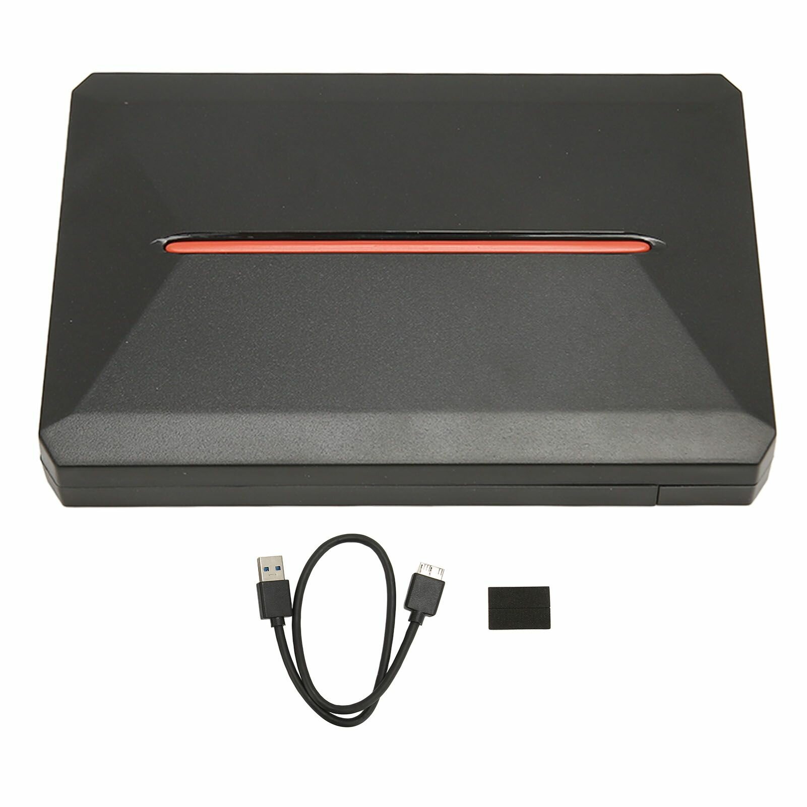 2,5-дюймовый внешний жесткий диск USB 3.0, портативный адаптер SATA поддерживает жесткий диск емкостью 2 ТБ