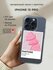 Чехол на Apple iPhone 15 Pro / Айфон 15 Про с принтом "Pantone Lovable 2 - 14 фе...