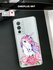 Чехол на OnePlus 9RT / ВанПлас 9RT с принтом "Единорог с пионами", прозрачный