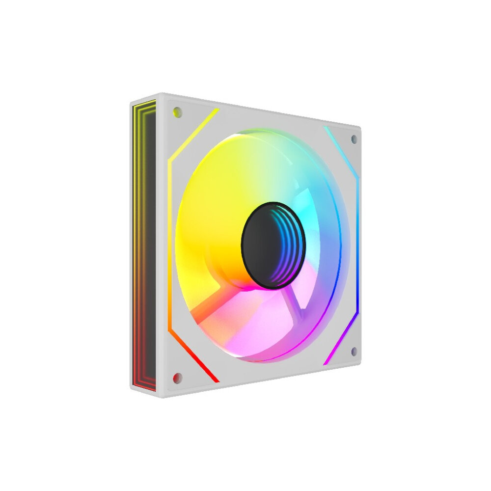 Вентилятор для корпуса Powercase (M52-12W ARGB) White
