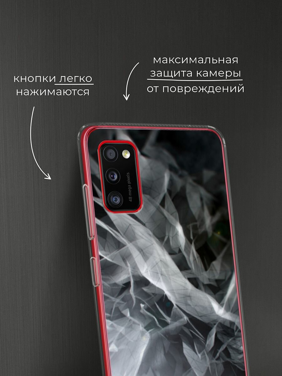 Чехол на Samsung Galaxy A41 / Самсунг Галакси А41 с принтом "Абстракция 9" — фото 1