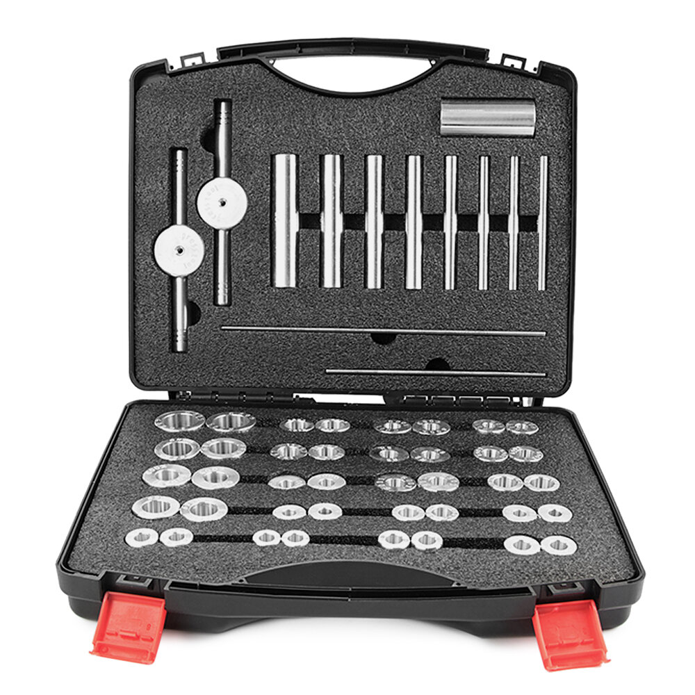 Набор для прессовки подшипников велосипеда для установки подшипников в ступицу колес инструмент для сборки подшипников в поворотные точки рамы велосипеда из алюминиевого сплава 20 пар прессовок для подшипников