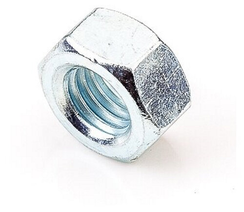 Гайка DIN 934 М20 шестигранная класс прочности 6 покрытие цинк Крепдил