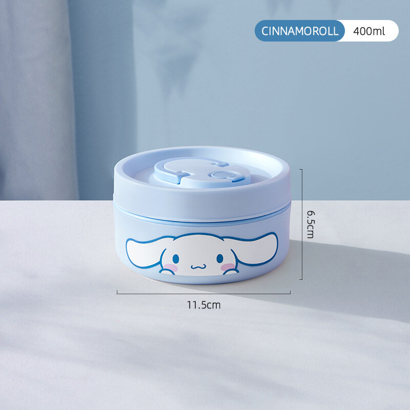 Изолированный ланч-бокс Sanrio, нержавеющая сталь 304，11.5*6.5cm，400ml