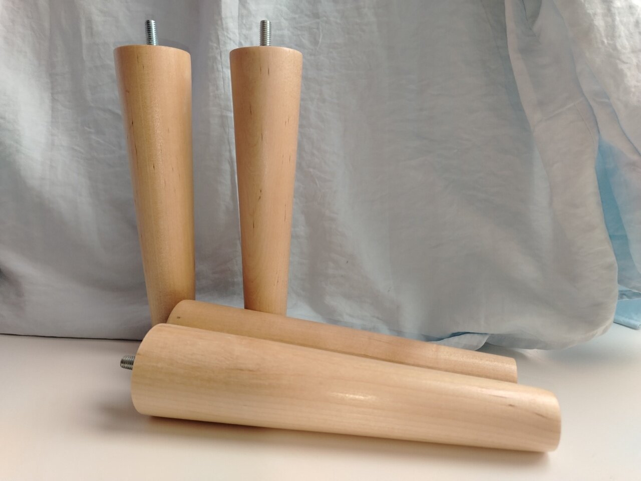 "Ножка деревянная" - опоры, ножки, 21 сантиметров покрыт лаком