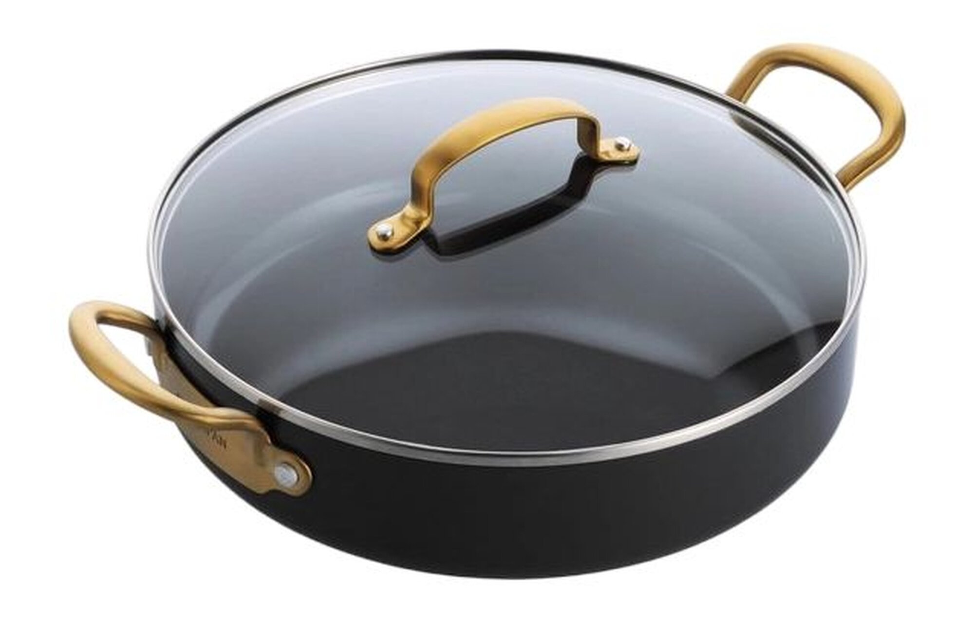 Сковорода GreenPan Barcelona Gold 30 см 4,8 л из алюминия цвет черный/золотой-CW-CC005666-001