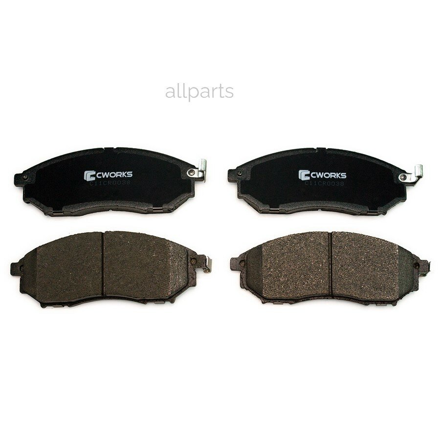 CWORKS C11CR0038 Тормозные колодки передние (Low Metallic) CWORKS C11CR0038