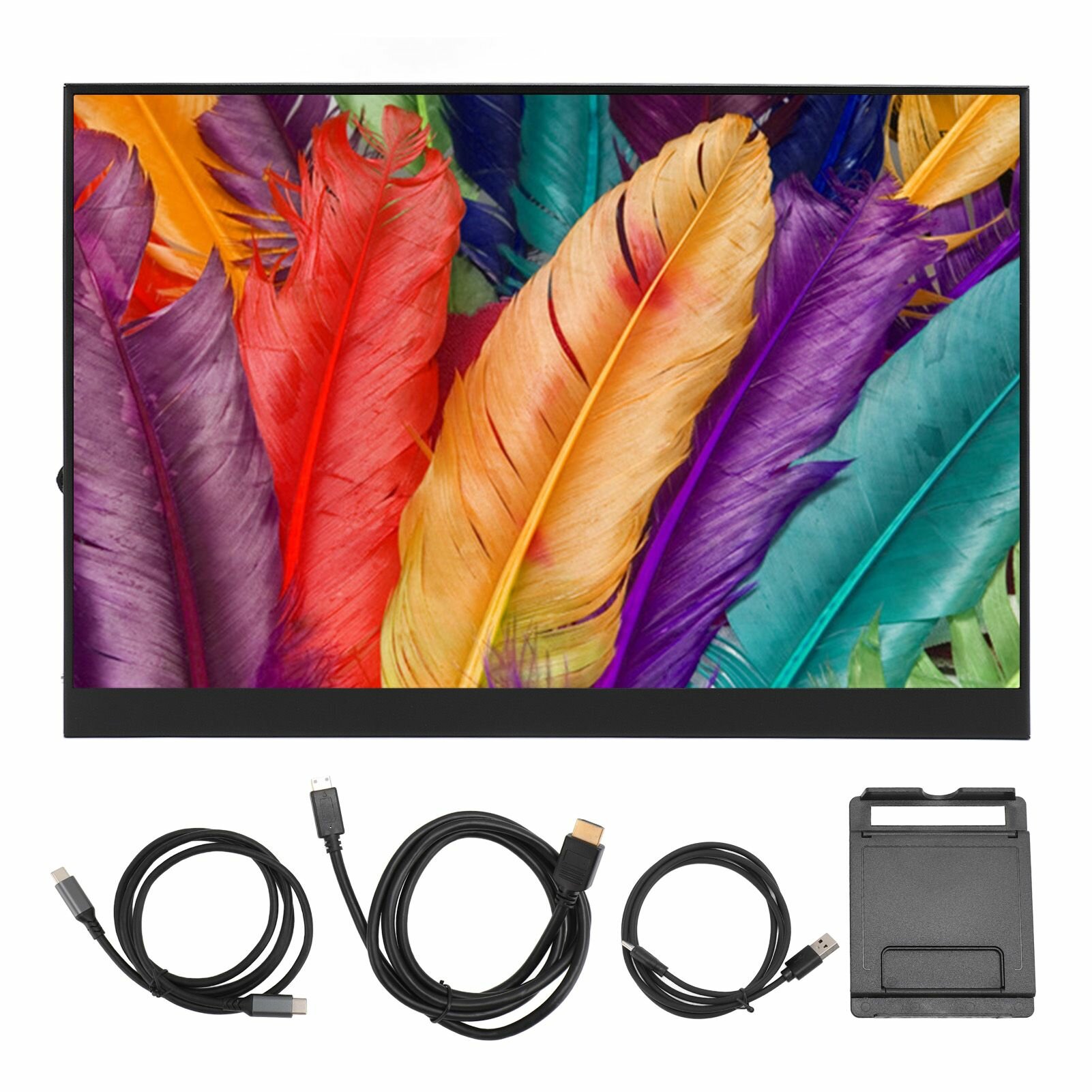 Портативный дисплей 16" 1200P FHD IPS, Type-C, внешний второй экран для ноутбука