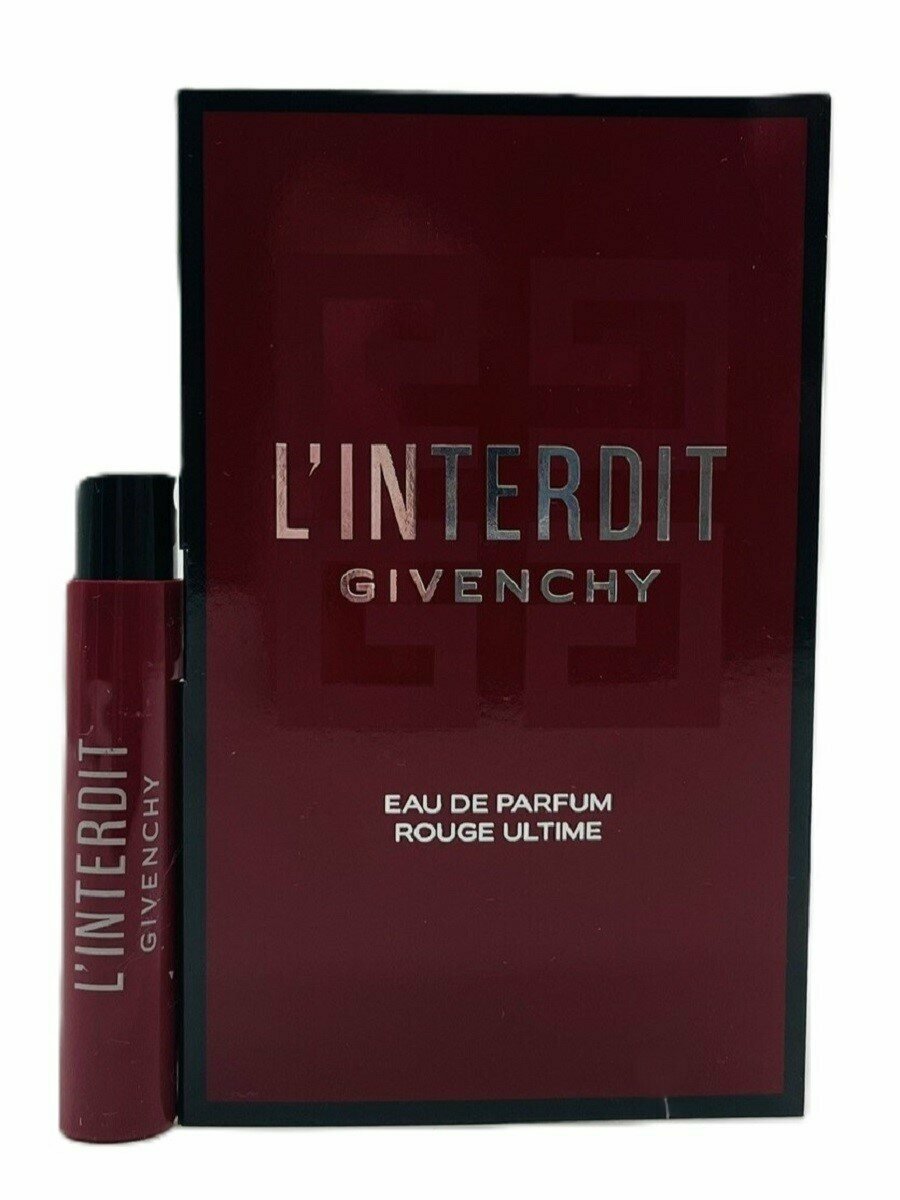 Парфюмерная вода женская Givenchy L'INTERDIT EAU DE PARFUM ROUGE ULTIME 1мл (edP - eau de Parfum)